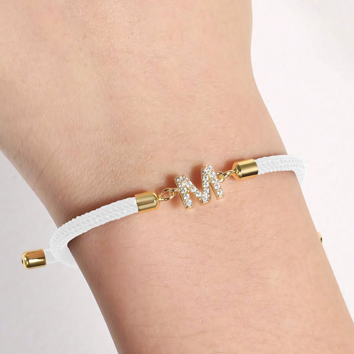 Adjustable Letter Initial Bracelets – Veinci